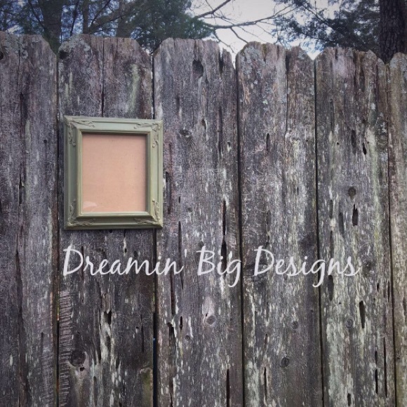 Dreamin’ Big Designs | Accents | Nantucket Green Hand Painted 8x Frame ...